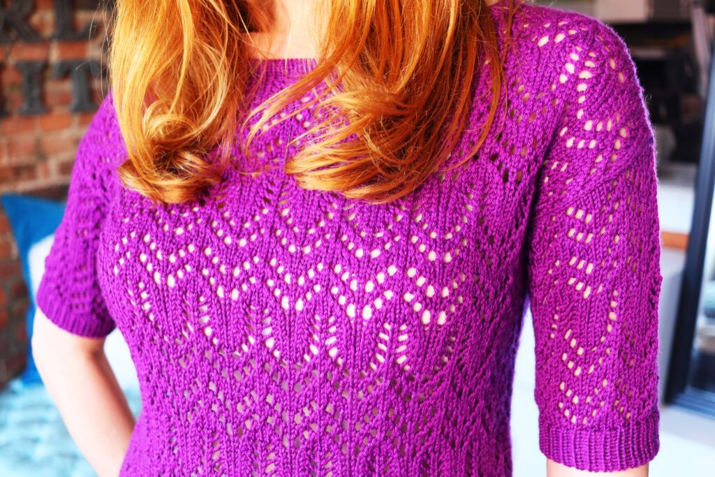 How to Knit Lace on an LK150 Knitting Machine using the Needle Beetle ...